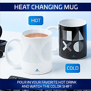 Paladone Playstation 5 Heat Change Mug -Officially Licensed Merchandise