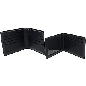 Michael Kors Men's Cooper Billfold with Passcase Wallet (Black)