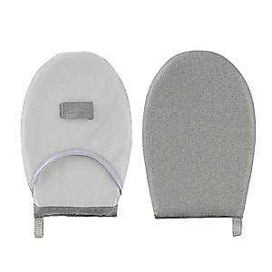 Handheld Mini Ironing Pad Sleeve Ironing Board Holder Resistant Glove for Clothes Garment Iron Table Rack Ironing Glove