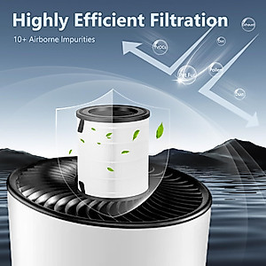 LV-H133 Filter Replacement for LEVOIT Air Puri-fier, 3-in-1 Pre, H13 High-Efficiency Activated Carbon Filtration System, Replace Part# LV-H133-RF, Pack of 1 By Improvedhand