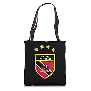 Trinidad and Tobago Coat of Arms Souvenir Gift Flag Tote Bag