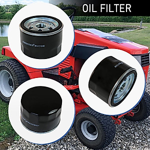 RALBDX Oil Filter 492932S 492932 795890 695396 492932B 492056 696854 842921 Compatible with Kawasaki Kohler Lawn Mower 5076 492056