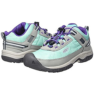 KEEN Targhee Sport Breathable Easy On Lightweight Hiking Shoes, Waterfall/Vapor, 2 US Unisex Big Kid