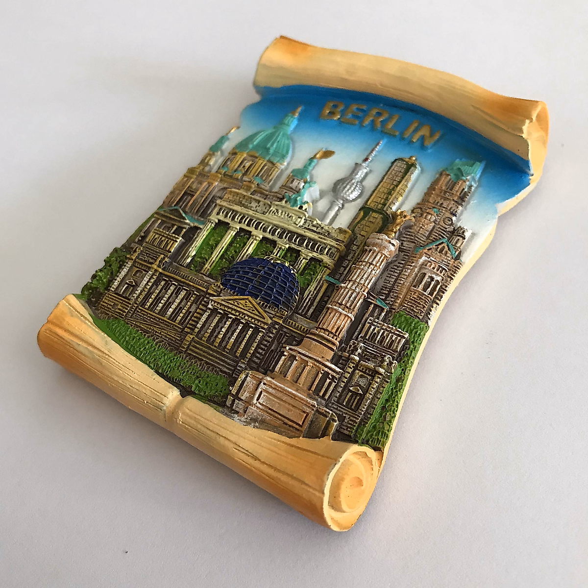 Berlin Germany 3D Refrigerator Magnet Travel Sticker Souvenirs Home & Kitchen Decoration Berlin Fridge Magnet from China