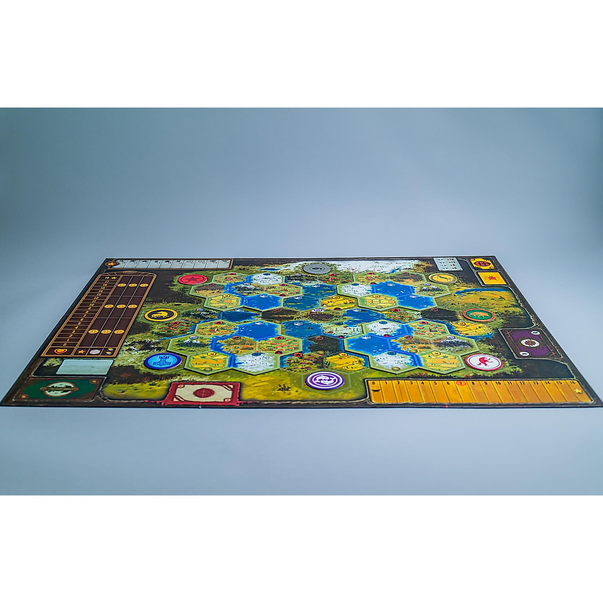 Stonemaier Games: Scythe Modular Board | Change The Map and Faction Locations to Add Variability to Your Scythe Game | Add to Scythe (Base Game) | 1-7 Players, Ages 14+