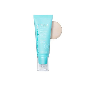 TULA Skin Care Filter Primer Luminizing & Moisturizing Primer | Prime, Smooth & Illuminate with a Filter-Like Finish | First Light, 1 fl. oz.