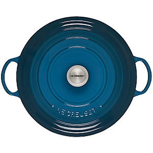 Le Creuset Enameled Cast Iron Signature Chef's Oven, 7.5 qt., Deep Teal