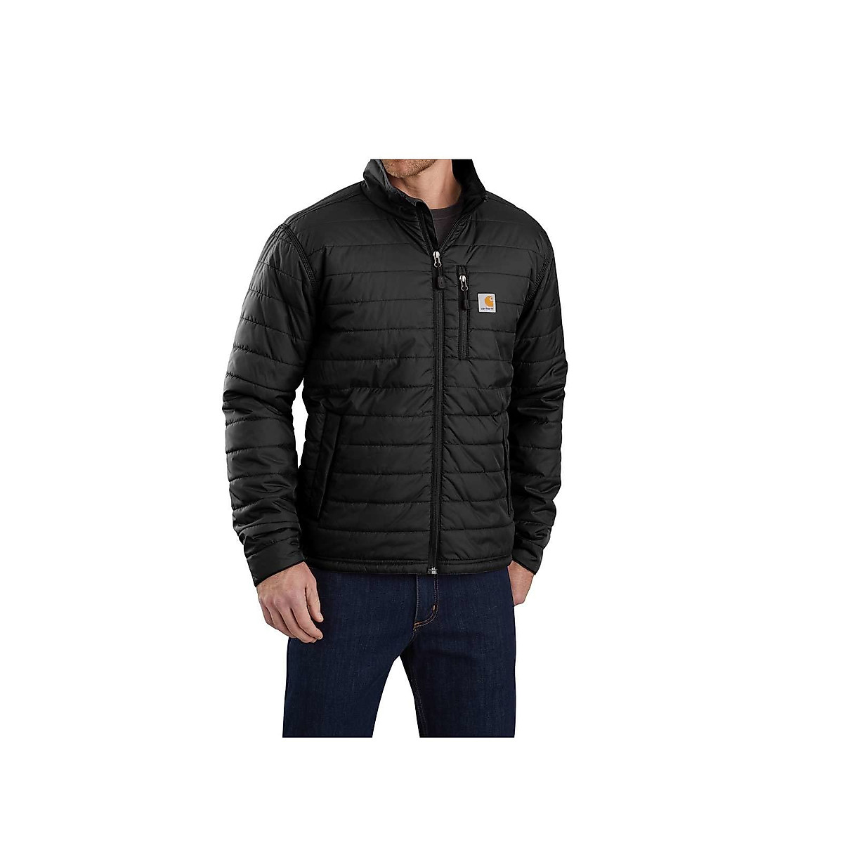 Carhartt mens Gilliam Jacket (Regular and Big & Tall Sizes) Outerwear, Black, Medium US