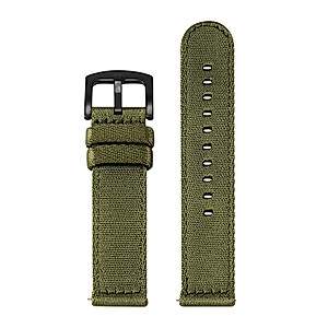 WOUKUP Military Quick Release Nylon Watch Bands Premium Seat Belt Material Watch Strap 18mm 20mm 22mm Watchband for Men and Women