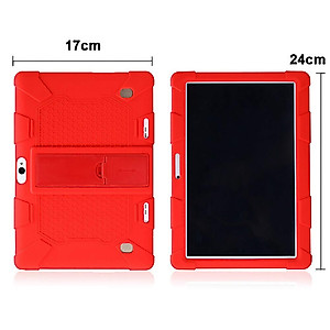 Universal Shockproof Silicone Stand Case Cover for 10.1 Inch Android Tablet PC Protective