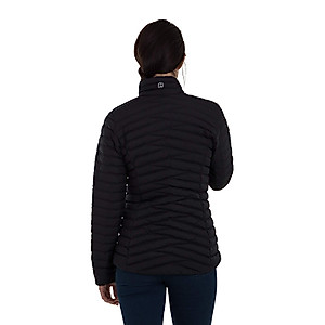 Berghaus Women's Standard Puffer Insulated Jacket Water Repellent Nula, Non-Hooded Jet Black