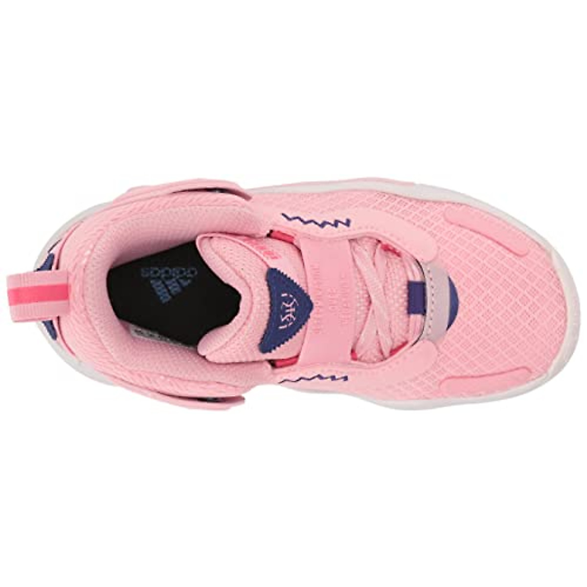 adidas D.O.N. Issue 3 Basketball Shoe, Light Pink/Clear Pink/Team Colleg Purple, 2 US Unisex Little Kid