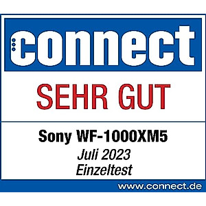 Sony WF-1000XM5 - The Best True Wireless Noise-Canceling Earbuds with Alexa Built-in, Bluetooth, in-Ear Headphones, Up to 24 Hours Battery, Quick Charge, IPX4 Rating, Works with iOS & Android - Black