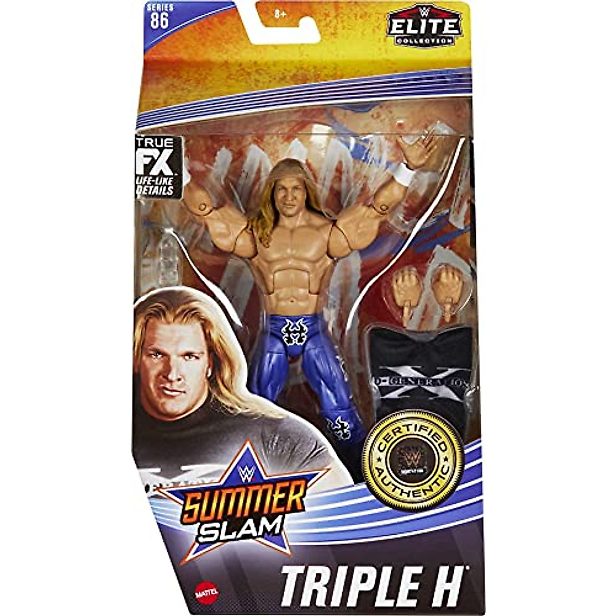 Mattel WWE Triple H Elite Collection Action Figure