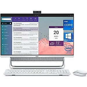 Dell Inspiron 7700 All in One, 27â€ FHD Touchscreen, Intel 11th Gen i7-1165G7, 16GB RAM, 512GB SSD, Webcam, Nvidia Geforce MX330 2GB Graphics, HDMI, SD-Card, USB Type-C - Windows 10 Pro (Renewed)