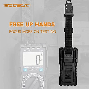 BOCEUC Meter Magnet Loop Strap Magnet Hanger Kit, Multimeter Hanging Kit for Instruments Meters