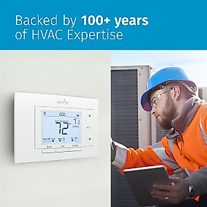 Emerson Sensi Wi-Fi Smart Thermostat for Smart Home, DIY, Works With Alexa, Energy Star Certified, ST55