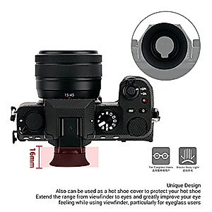 Soft Silicon Camera Viewfinder Eyecup Eyeshade for Fuji Fujifilm X-S20 X-S10 XS10 X-T200 XT200 Eyepiece Eye Cup Protector