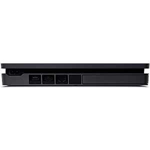 Sony Console PlayStation 4-2TB SSD Slim Edition Jet Black - with 1 DualShock Wireless Controller - PlayStation Enhanced with 2TB Solid State Drive
