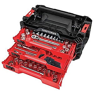 CRAFTSMAN Mechanics Tools Kit with 3 Drawer Box, 216-Piece (CMMT99206)