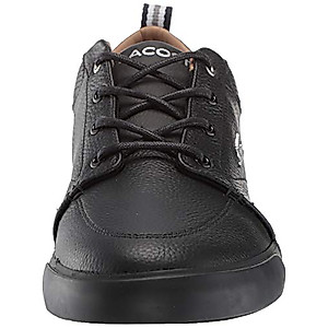 Lacoste Mens Bayliss Sneaker, Black/Black, 10