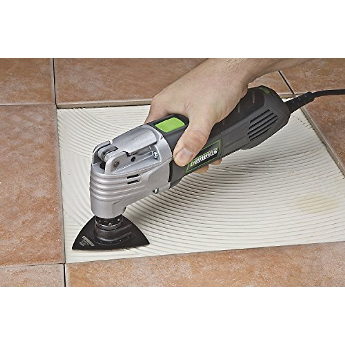 Genesis GMT25T 2.5-Amp Variable Speed Oscillating Tool with Tool-less Blade Change 17-Piece Accessory Set and 2 Year Warranty