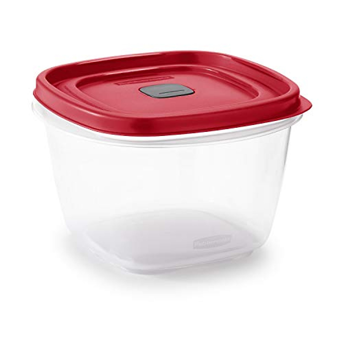 Rubbermaid Premium Modular Food Lids, Cereal Keeper, 2-Pack, 18-Cup Stacking, Space Saving Plastic Storage Containers, Clear & Easy Find Lids 7-Cup Food Storage and Organization Container, Racer Red