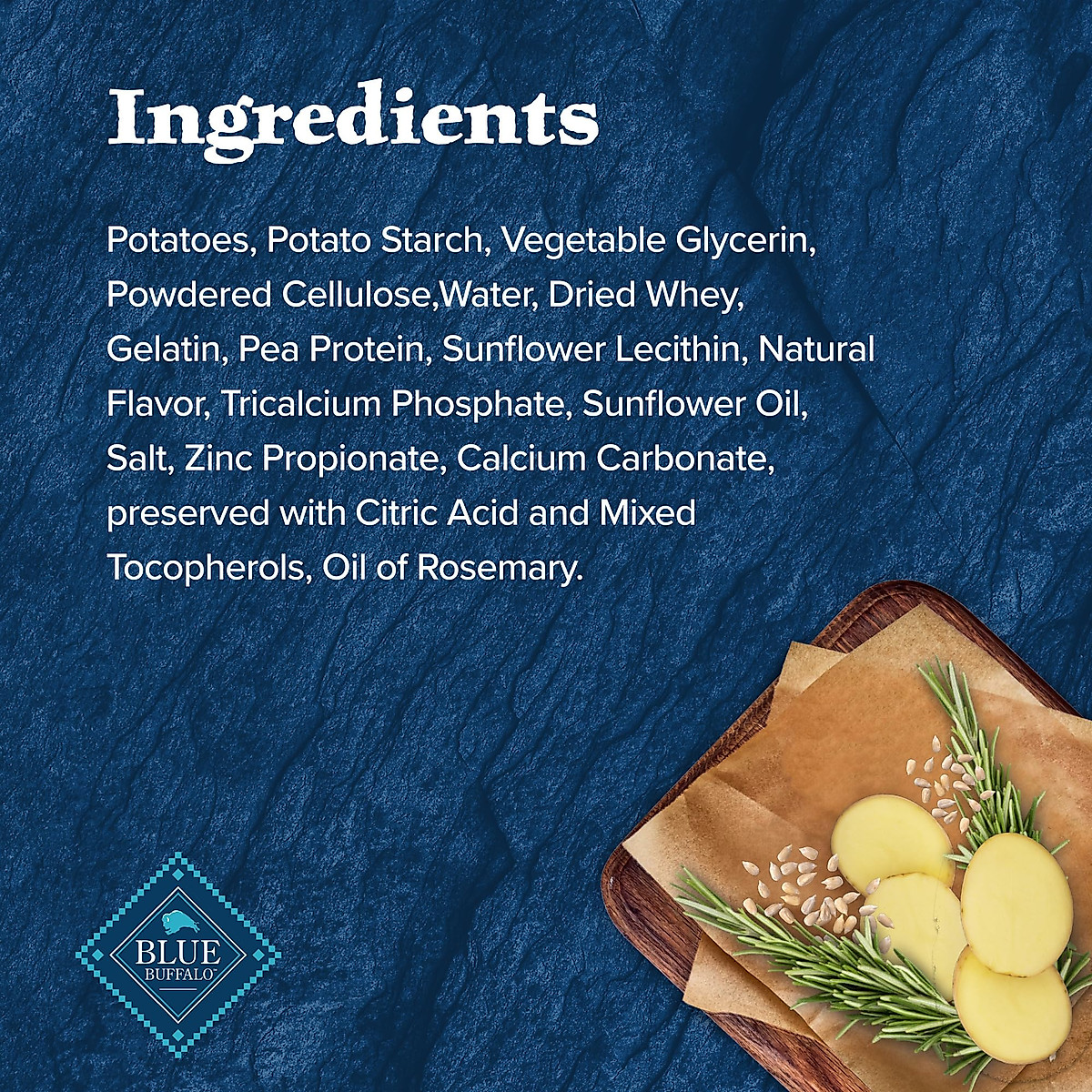 Blue Buffalo Wilderness Wild Bones Grain-Free Dental Chews Dog Treats, Small, 10-oz Bag