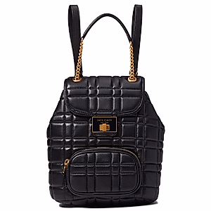 Kate Spade New York Evelyn Quilted Backpack Black One Size