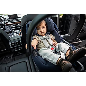 Cruz V2 Stroller - Stella (Grey Brushed mélange/Silver/Chestnut Leather) + MESA MAX - Jake (Charcoal)