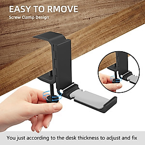 Sentoda Bag Hanger for Table Desk,Set of 2 Foldable Aluminum Purse Handbag Hook Hanger Holder for Women and Girls