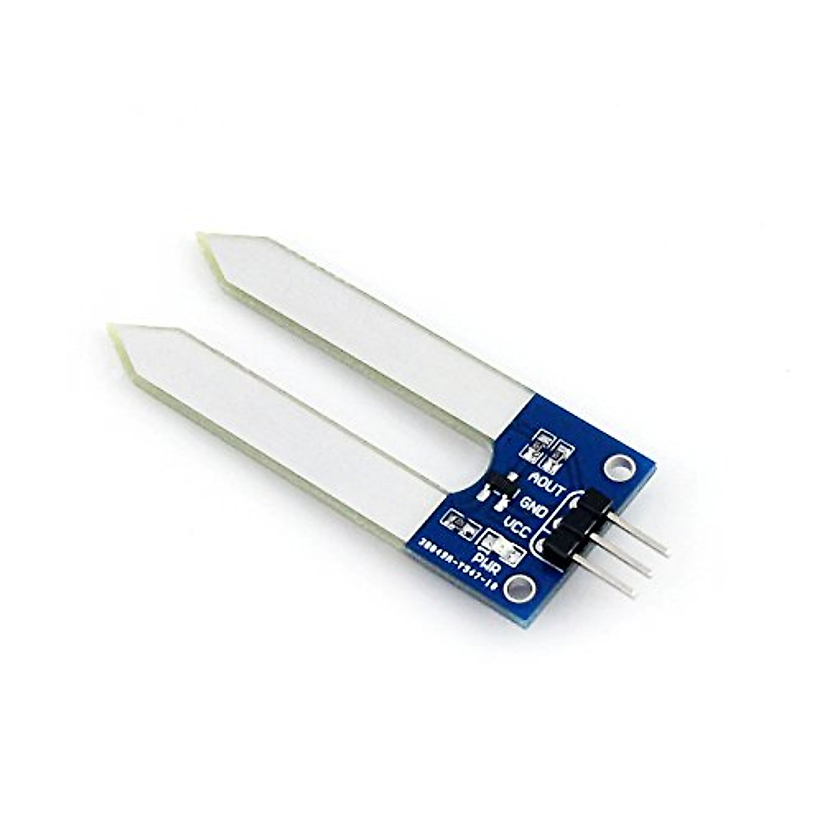 waveshare Soil Moisture Sensor Module Detector Soil Hygrometer Detection Module Detection Depth 38mm, Compatible with Raspberry Pi 5/4B/3B/Zero/Zero W/Zero 2W/Pico/Pico W/Pico WH