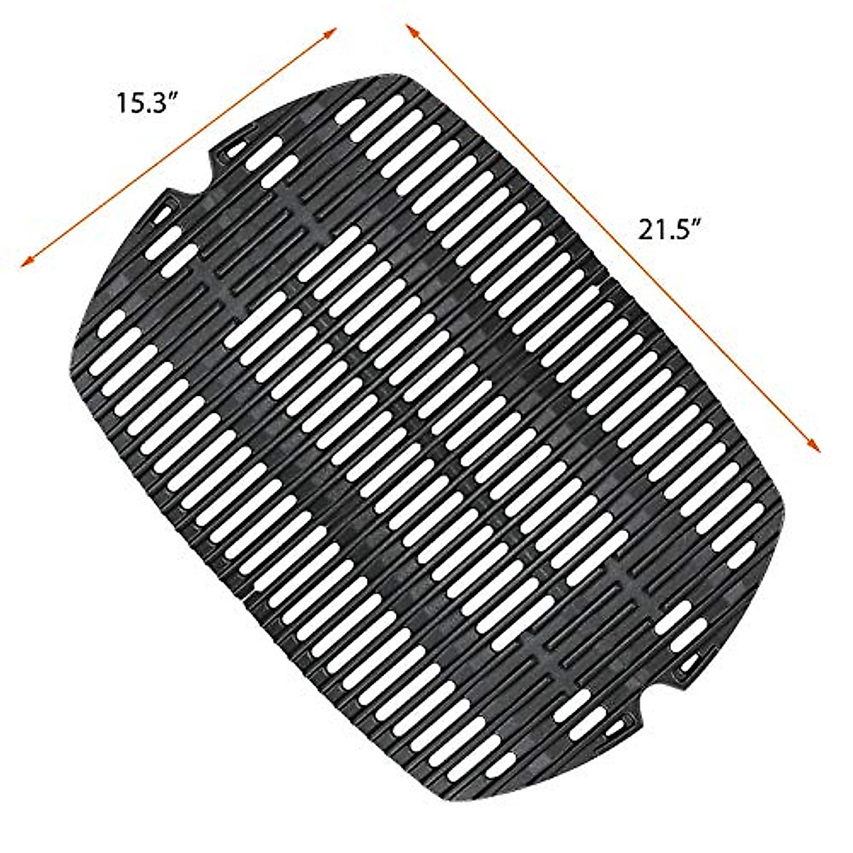QuliMetal 7645 Grates, 41862 Grill Burner and 7112 Grill Cover for Weber Q200, Q220, Q240, Q2000, Q2200, Q2400 Series Gas Grills