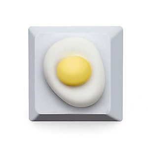FKZ Fried-Egg Keycap 1pcs,Cute Keyboard Keycaps Custom OEM R4 Profile ESC-Key Keyboard Keycap for Cherry MX Switches Mechanical Gaming Keyboard(1pcs)
