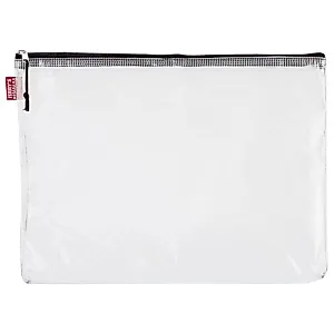 Creative Mark Plastic Mesh Zipper Bag Medium-Large 10x14"