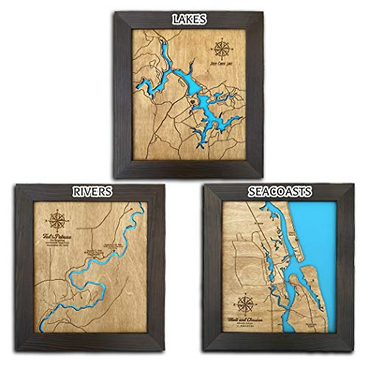 Personalized Gifts Wood Map Custom Lake Map Custom Map Gift Lake Gift Lake House Decor 5th Anniversary Gifts Wood Anniversary Gift Fifth Anniversary Gifts 5 Year Anniversary Gift Wife Gifts Mom Gifts