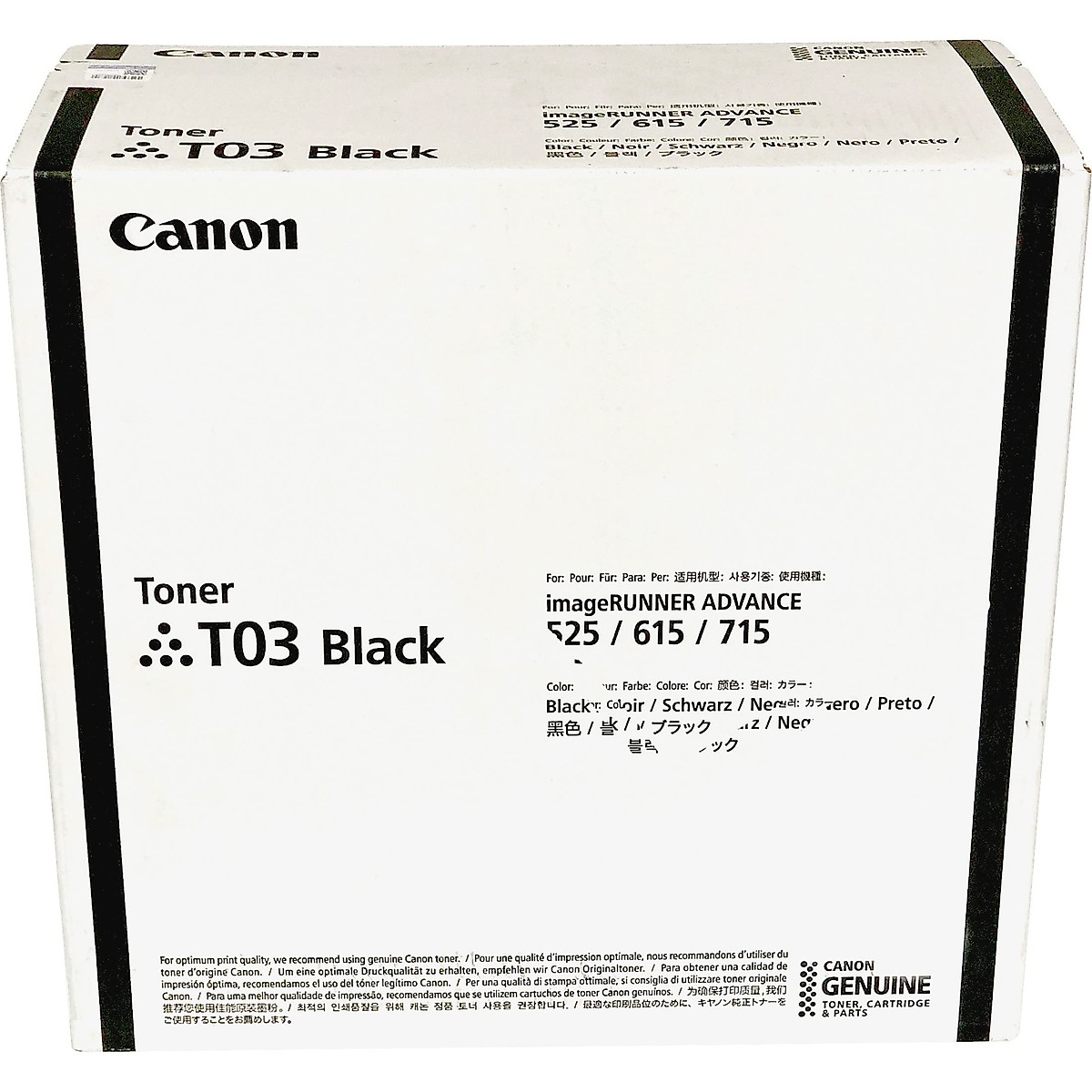 Canon, CNMT03, T03 Toner, 1 Each
