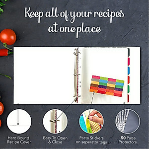 Recipe Binder Comes with Recipe Book, Recipe Book to Write in Your Own Recipes, Recipe Books, Recipe Notebook, Recipe Book Binder, Blank Cookbook, Recipe Binder Ring, Cook Books to Write in