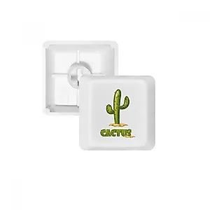 DIYthinker Cactus Succulents Green Potted Plant Keycap Mechanical Keyboard PBT Gaming Upgrade Kit