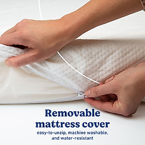 Graco Premium Foam Crib & Toddler Mattress – GREENGUARD Gold and CertiPUR-US Certified, 100% Machine Washable, Breathable, and Water-Resistant Cover, Meets All Applicable Category Safety Standards