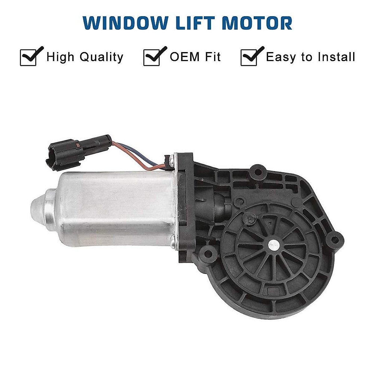 Power Window Lift Motor Left Replacement for 1997-2002 Ford Expedition 1997-2004 Ford F-150 1997-1999 Ford F-250 1998-2002 Lincoln Navigator Replace# XL3Z1523395AA, XL1Z7823395BA 742-272