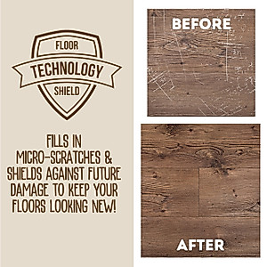 Quick Shine Multi Surface Floor Finish 64oz | Cleaner & Polish to use on Hardwood, Laminate, Luxury Vinyl Plank LVT, Tile & Stone | Safer Choice w/Clean Shine Technology | Protect-Refresh