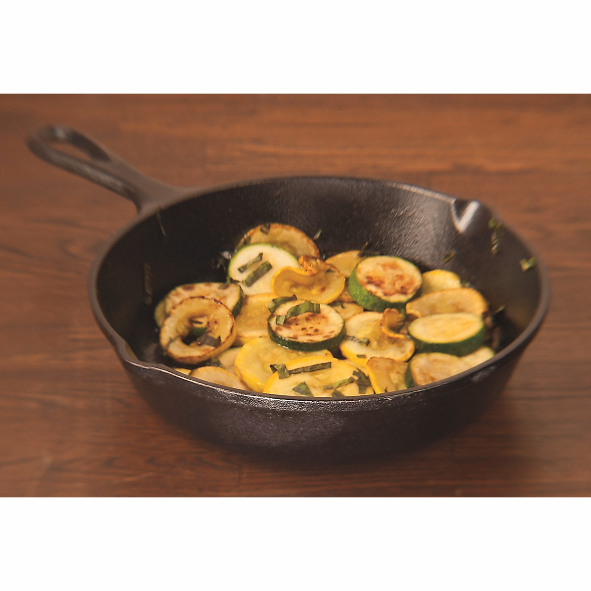 Lodge Heat Enhanced and Seasoned Cast Iron Skillet, 8-Inch
