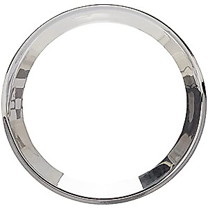 Grand General 66947 Plastic Chrome Speedometer/Tachometer Gauge Cover with Visor for Kenworth