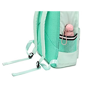 Teecho Backpack for Women Cute College Backpack for Girl Fashion Casual Daypack Mint Green