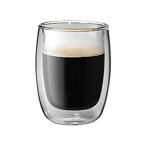 Zwilling JA Henckels Sorrento Coffee Glass, Glass, 2-Piece