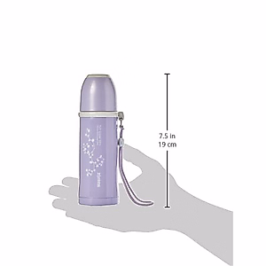 Zojirushi Thermal Stainless Vaccum Bottle 0.2 liter ( 6.8 oz. ) | SS-PC20-VV Purple Pink (Japan Import)