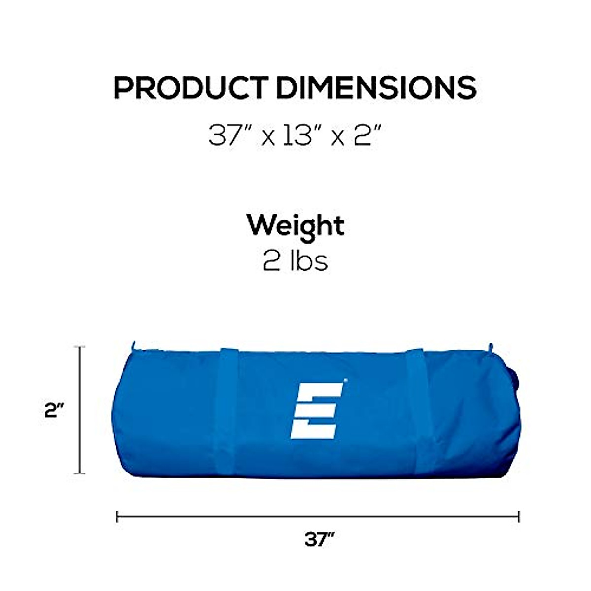 Epoch Sideline Team Bag - Extra Large Duffle Bag with Multiple Compartments - Waterproof Athletic Bag, Royal