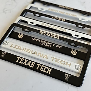 Ravenna Ohio Laser Engraved Metal License Plate Frame Adventures Awaits Design