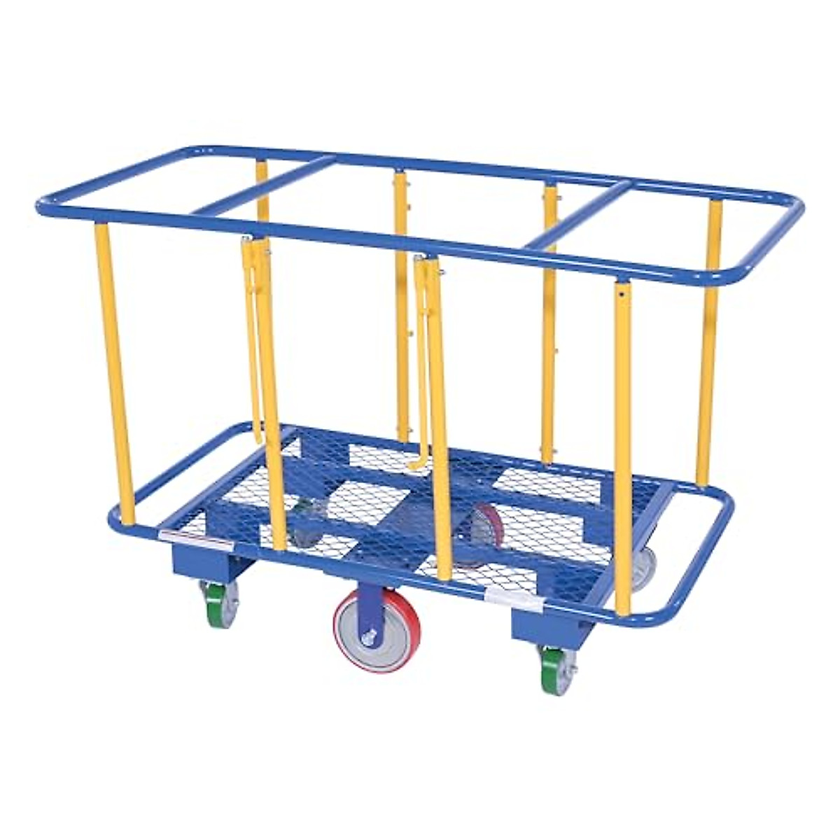 Vestil PANEL-H Horizontal Panel Cart, 2,000-lb. Load Capacity, Overall W x L x H (in.) 32-1/16 x 63-1/2 x 51-3/8,